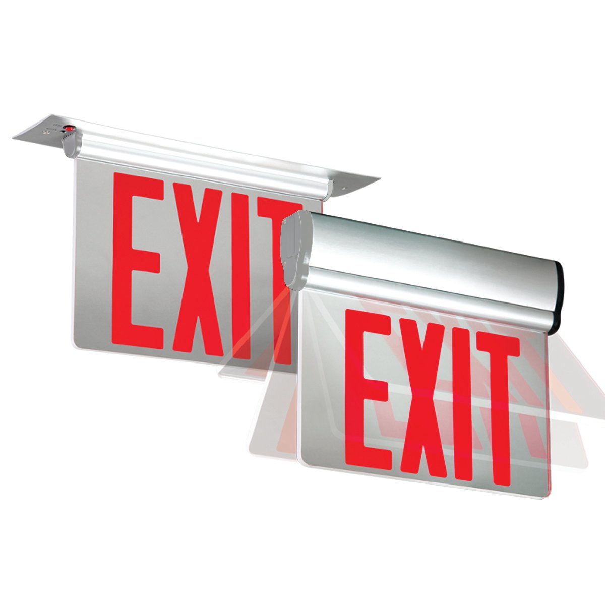 Variata Series Edge Lit Exit Sign Adjustable Edge Lit Exit Sign