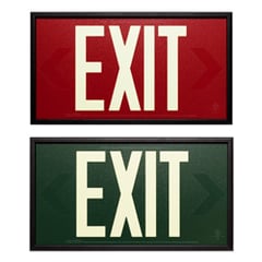 Outdoor Exit Signs